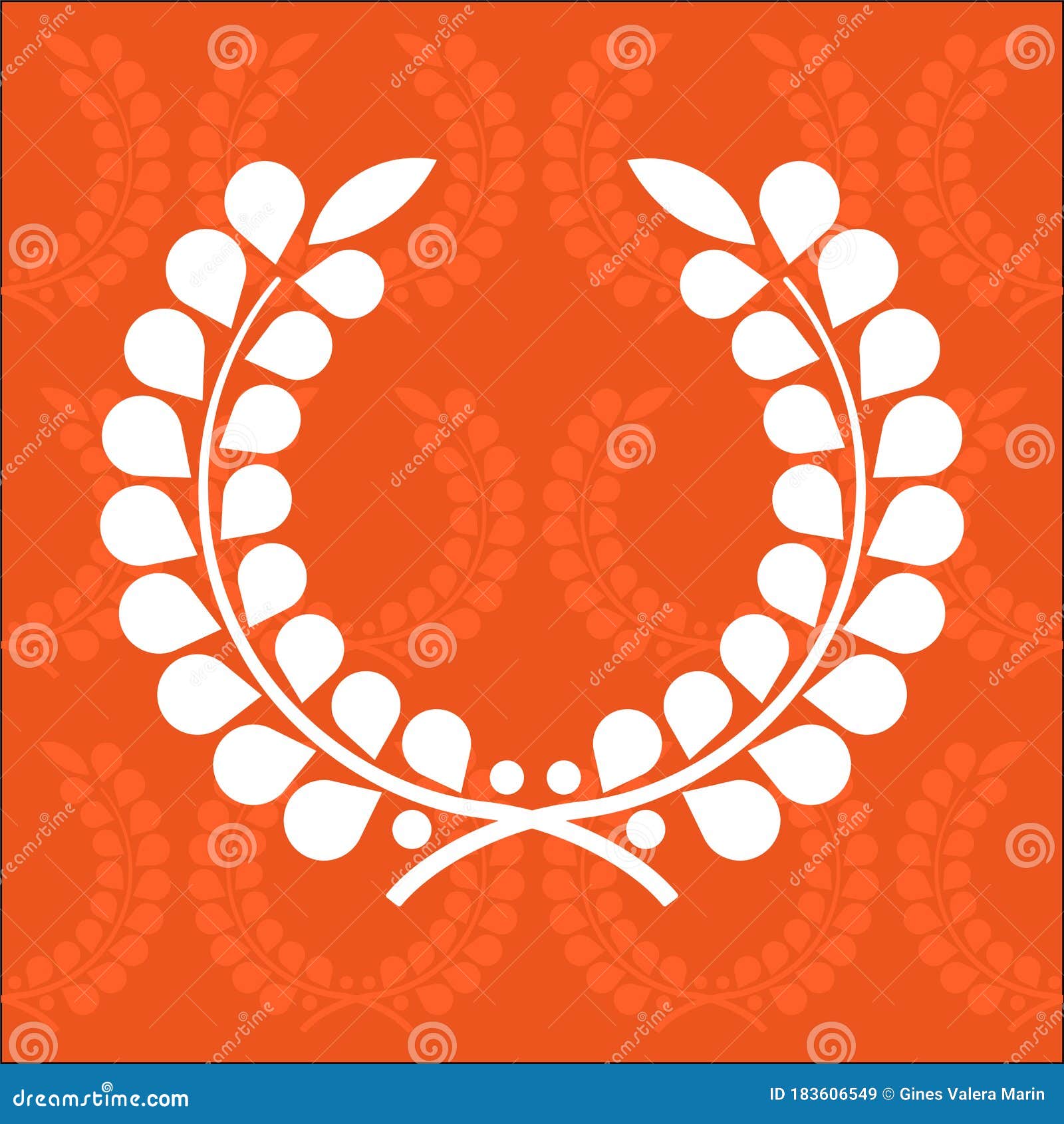 Simple Laurel Wreath Icon Set Vector Illustration | CartoonDealer.com ...