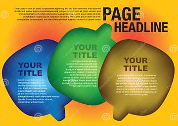 Simple layout design stock vector. Illustration of shapes - 38148846