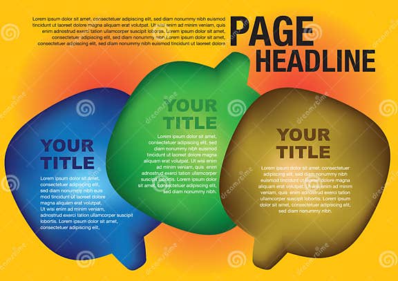 Simple layout design stock vector. Illustration of shapes - 38148846