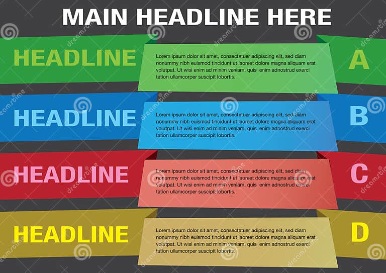 Simple Layout design stock vector. Illustration of color - 37660361