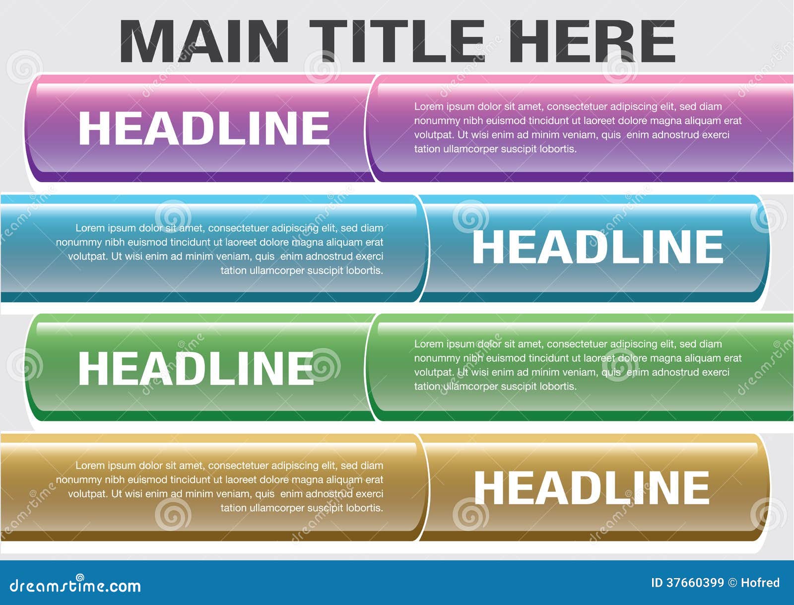 Simple Layout Design Cartoon Vector | CartoonDealer.com #32695625