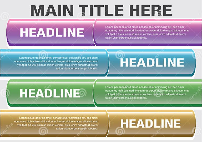 Simple Layout design stock vector. Illustration of layout - 37660399