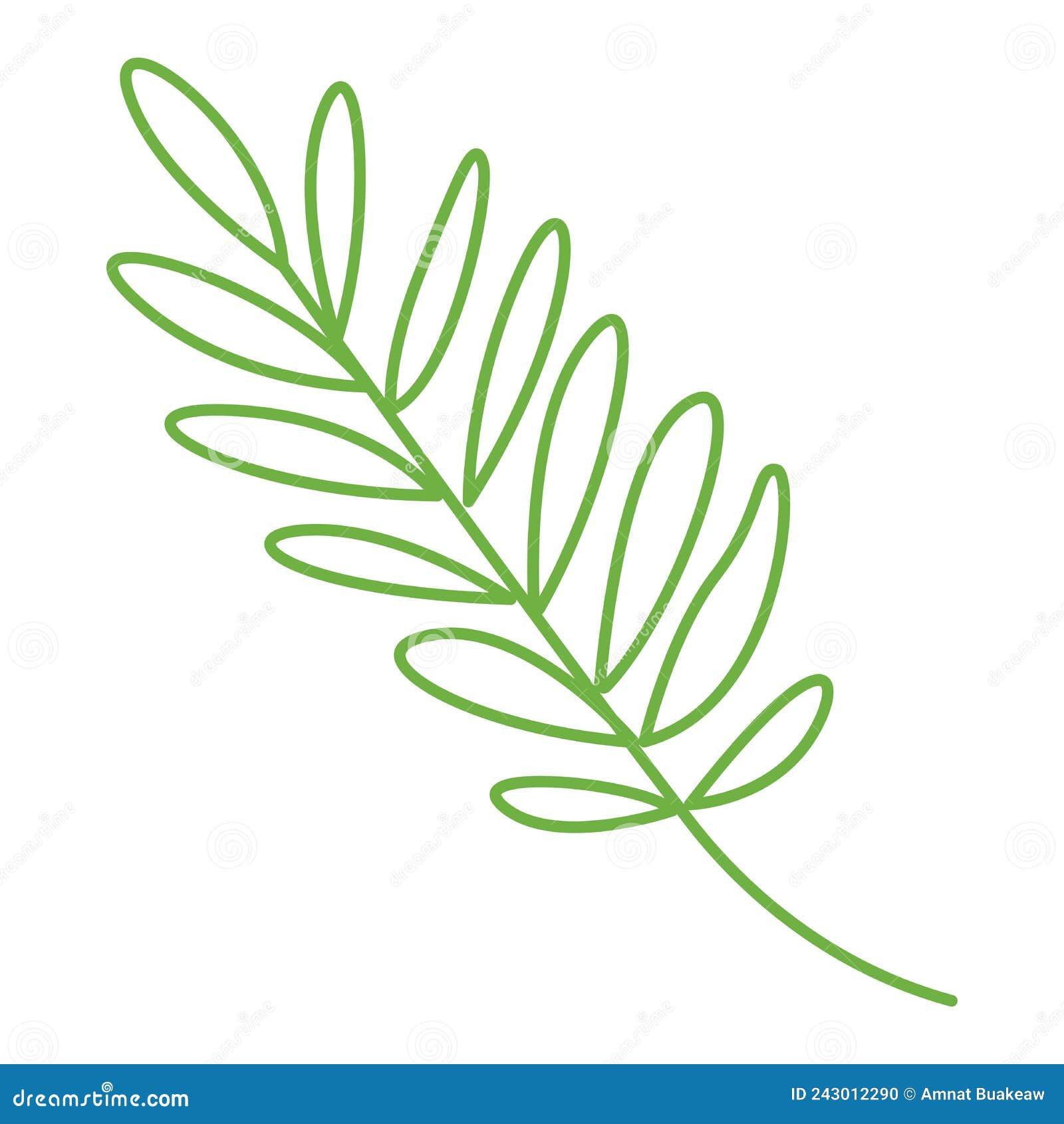 Leaf, Simple Leaves Outline, Leaf Graphic Line Stock Vector ...
