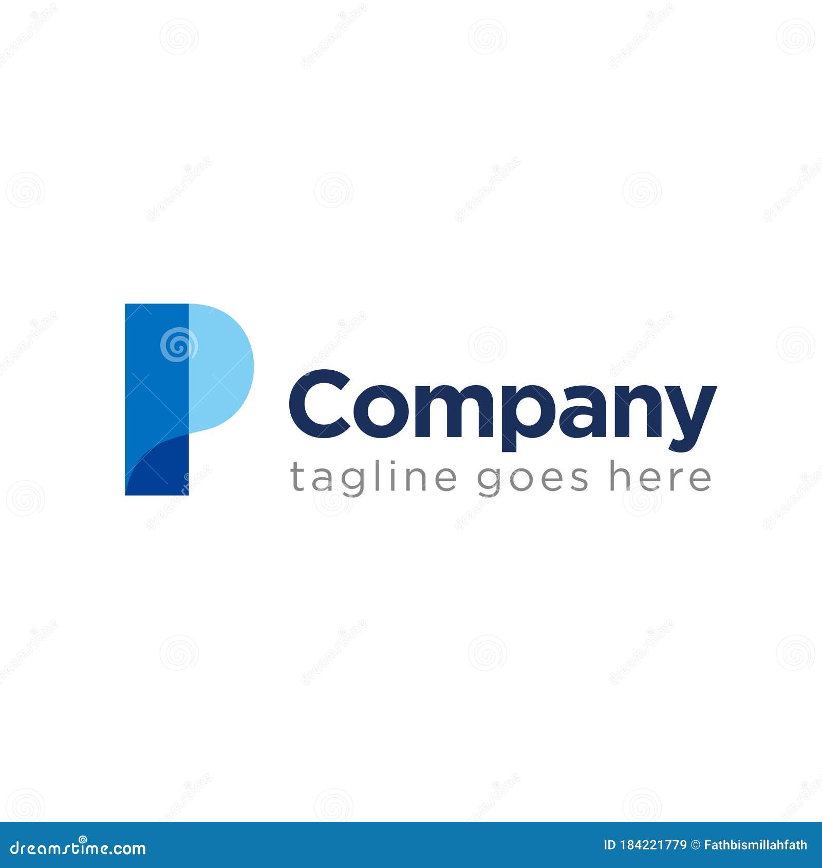 Simple Letter P Logo Icon Design Template Elements. Company Logo ...