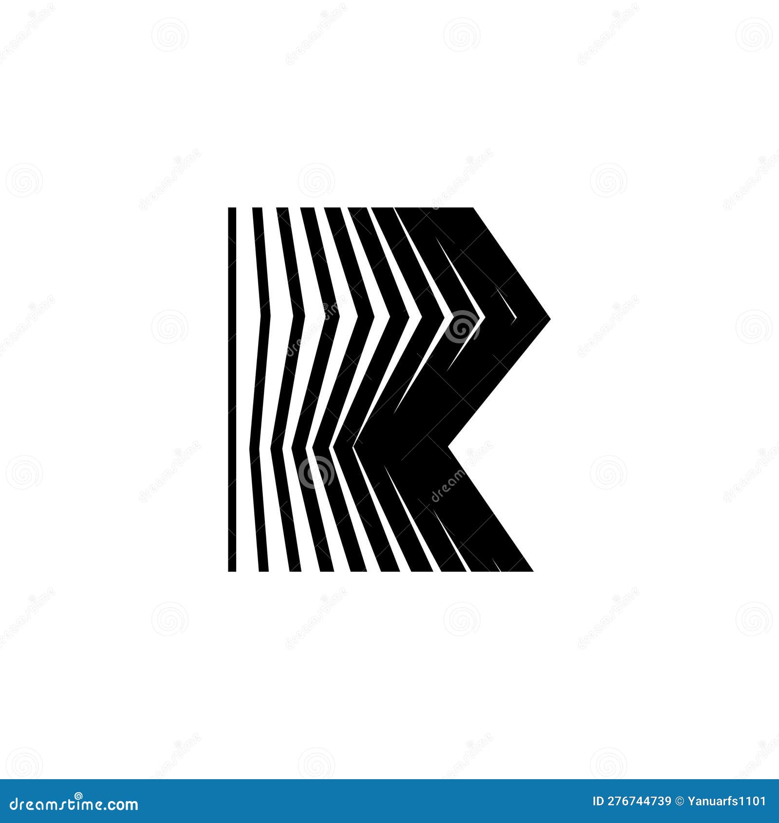 Simple Letter R Logo Design Template Stock Vector - Illustration of ...