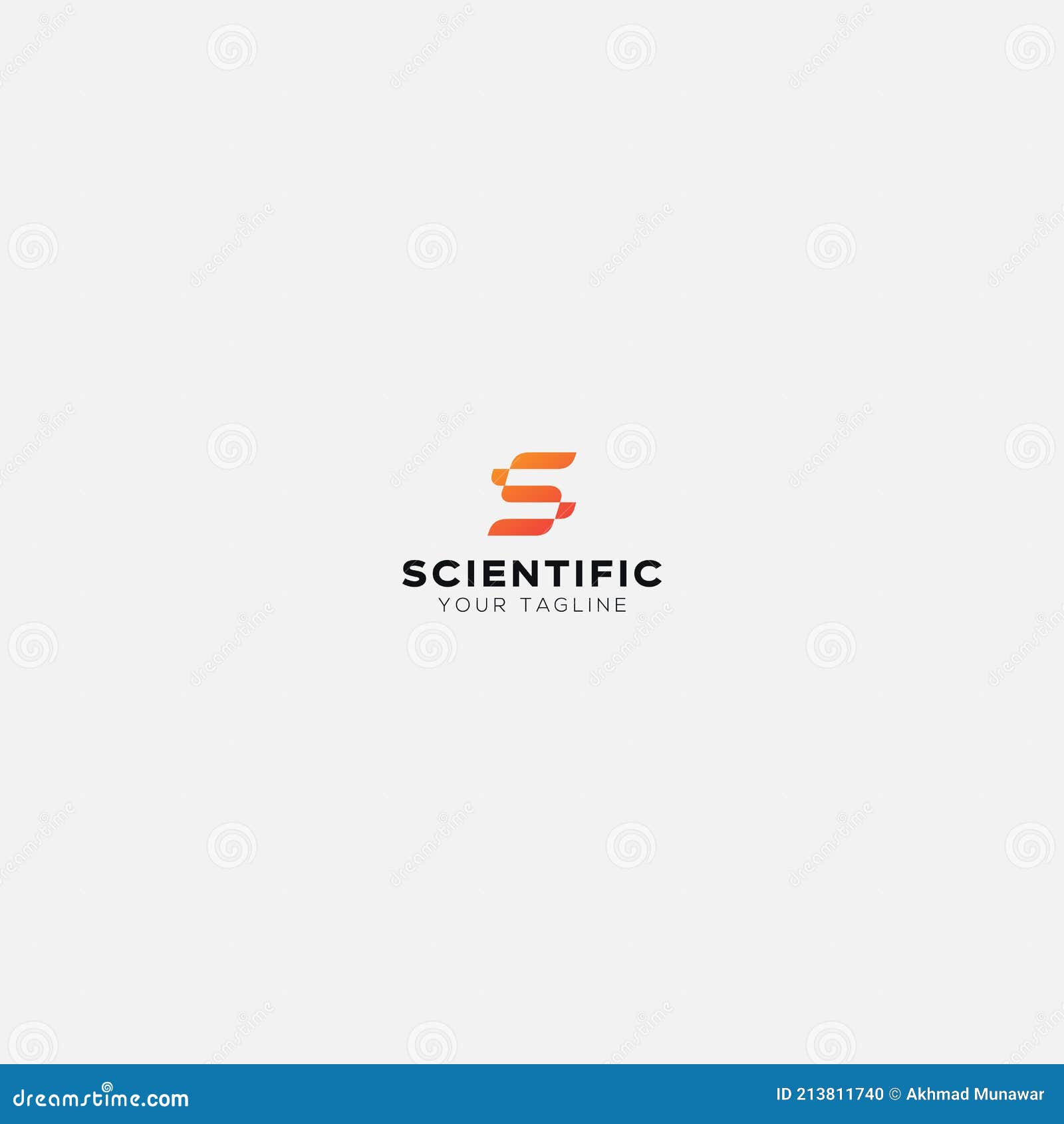 Simple Letter S Connection Scientific Logo Stock Vector - Illustration ...
