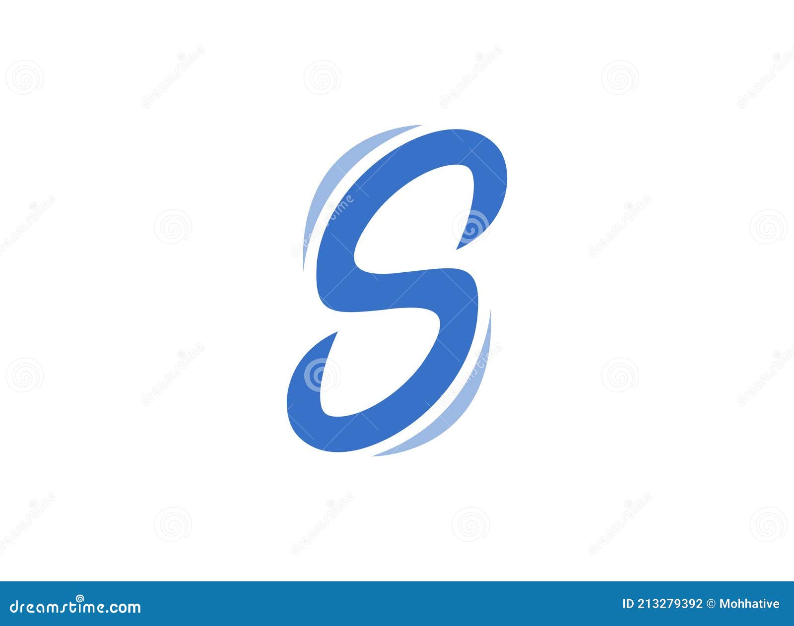 Simple Letter S Logo Vector Template Stock Vector - Illustration of ...