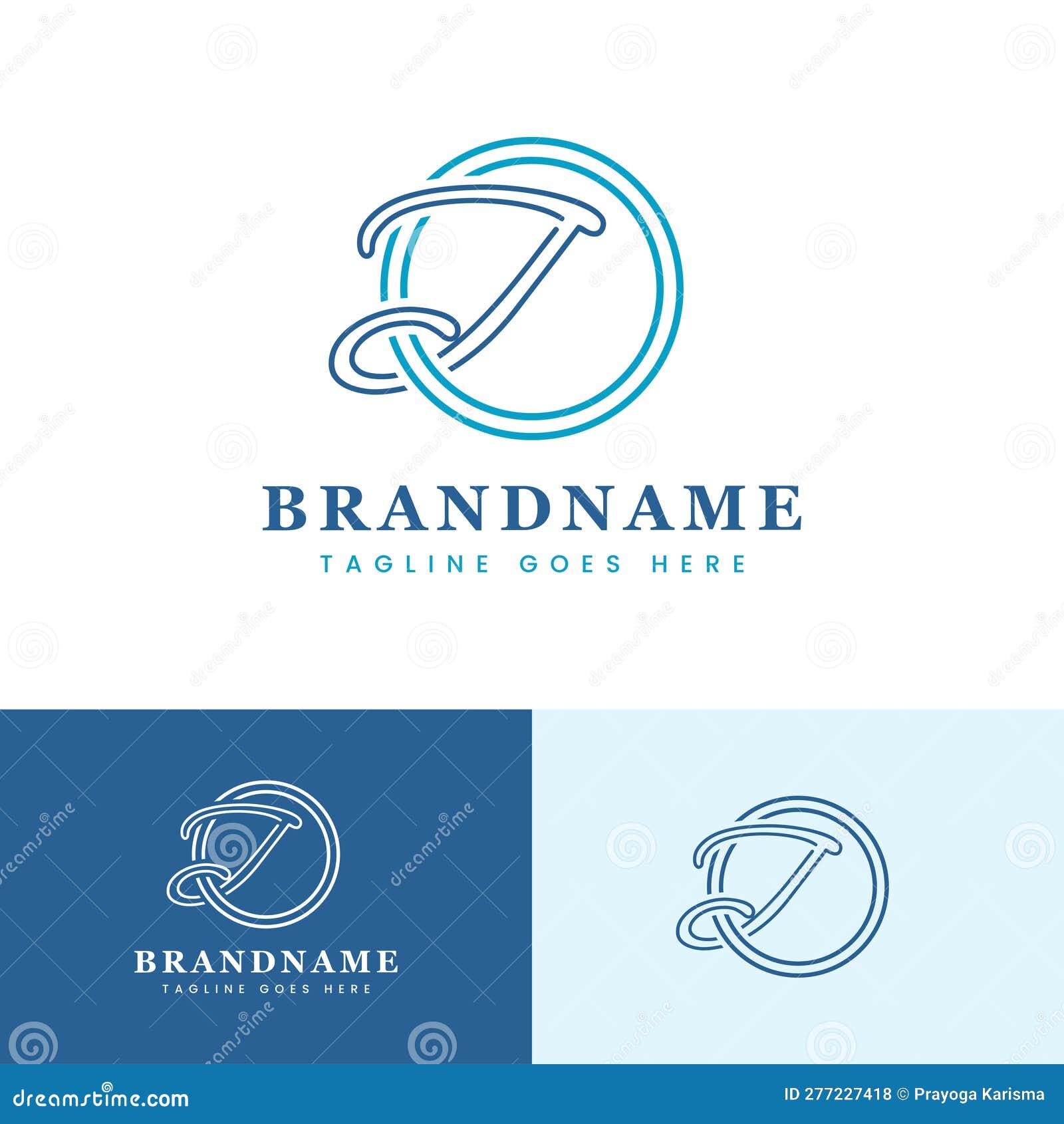 Simple Letter T with Circle Logo, Suitable for Any Modern Business with ...