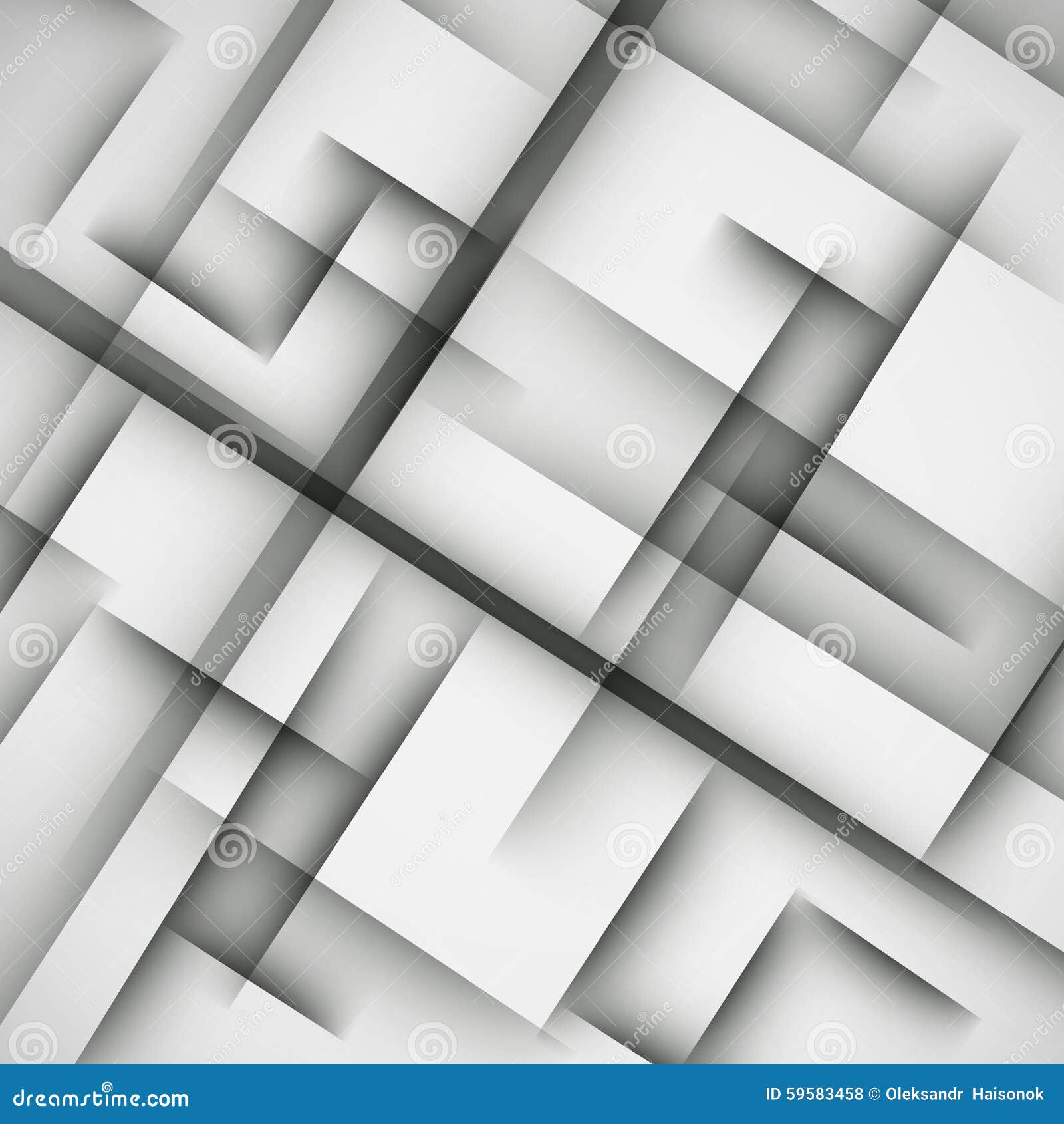 Simple Light Background of an Abstract Gray Lines Stock Vector ...