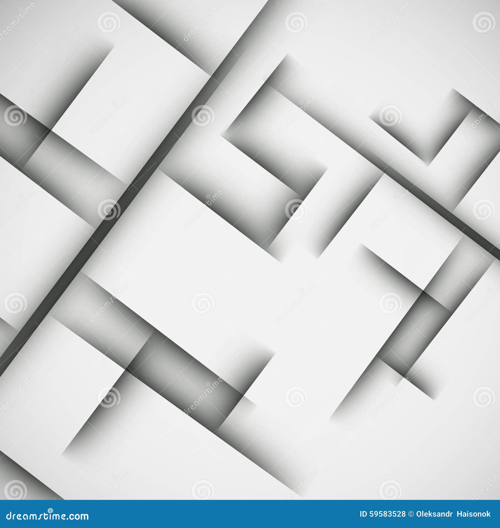 Simple Light Background of an Abstract Gray Lines Stock Vector ...