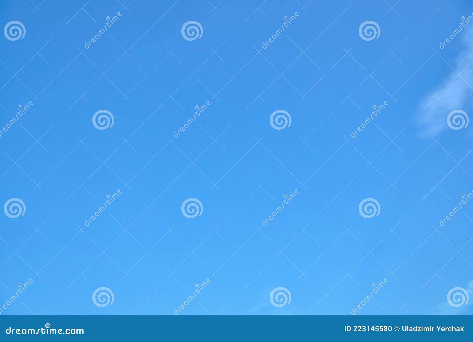 A Simple Light Blue Sky with Clouds.Light Blue Background Stock Photo ...