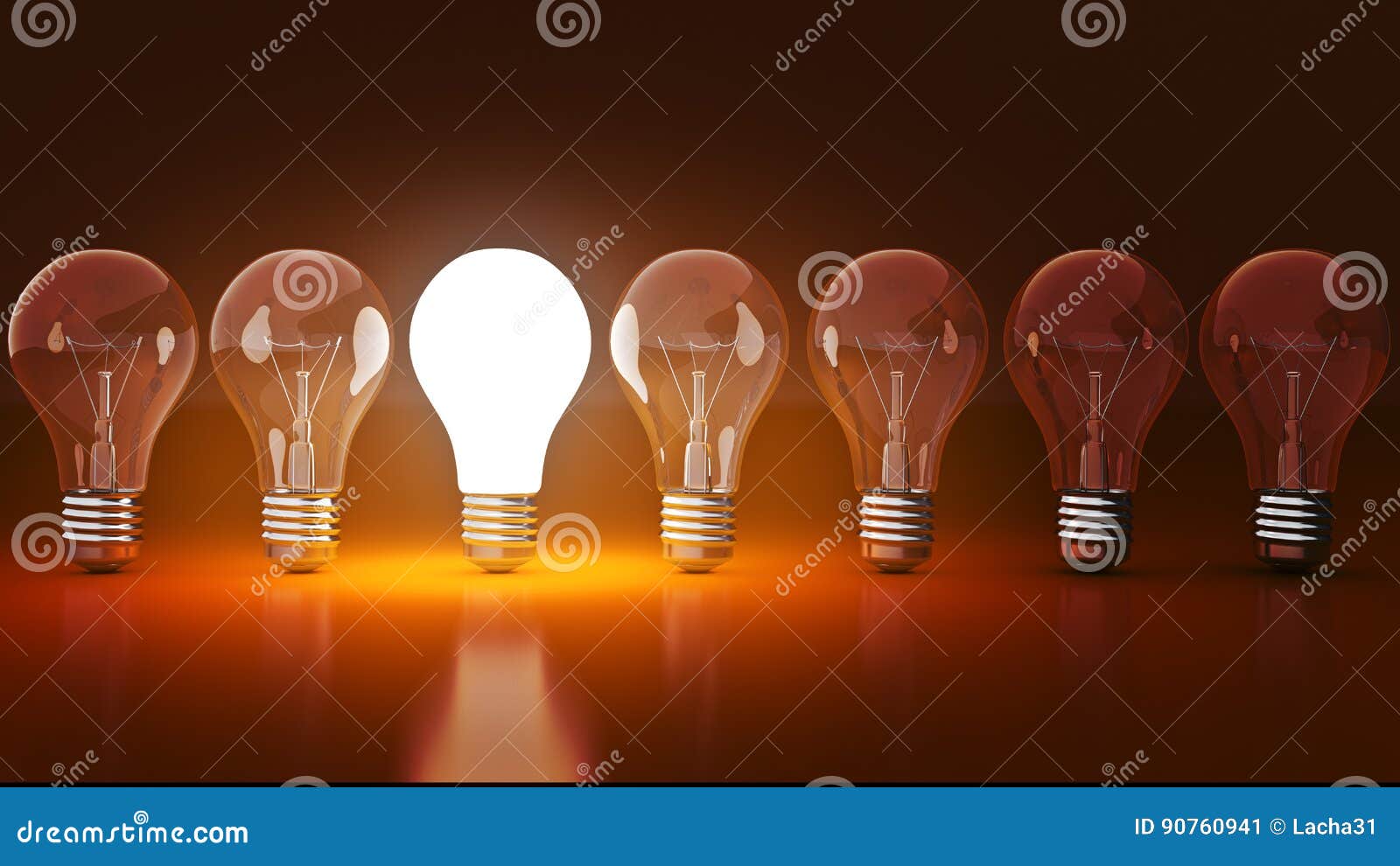 Simple light bulbs. stock illustration. Illustration of efficiency ...