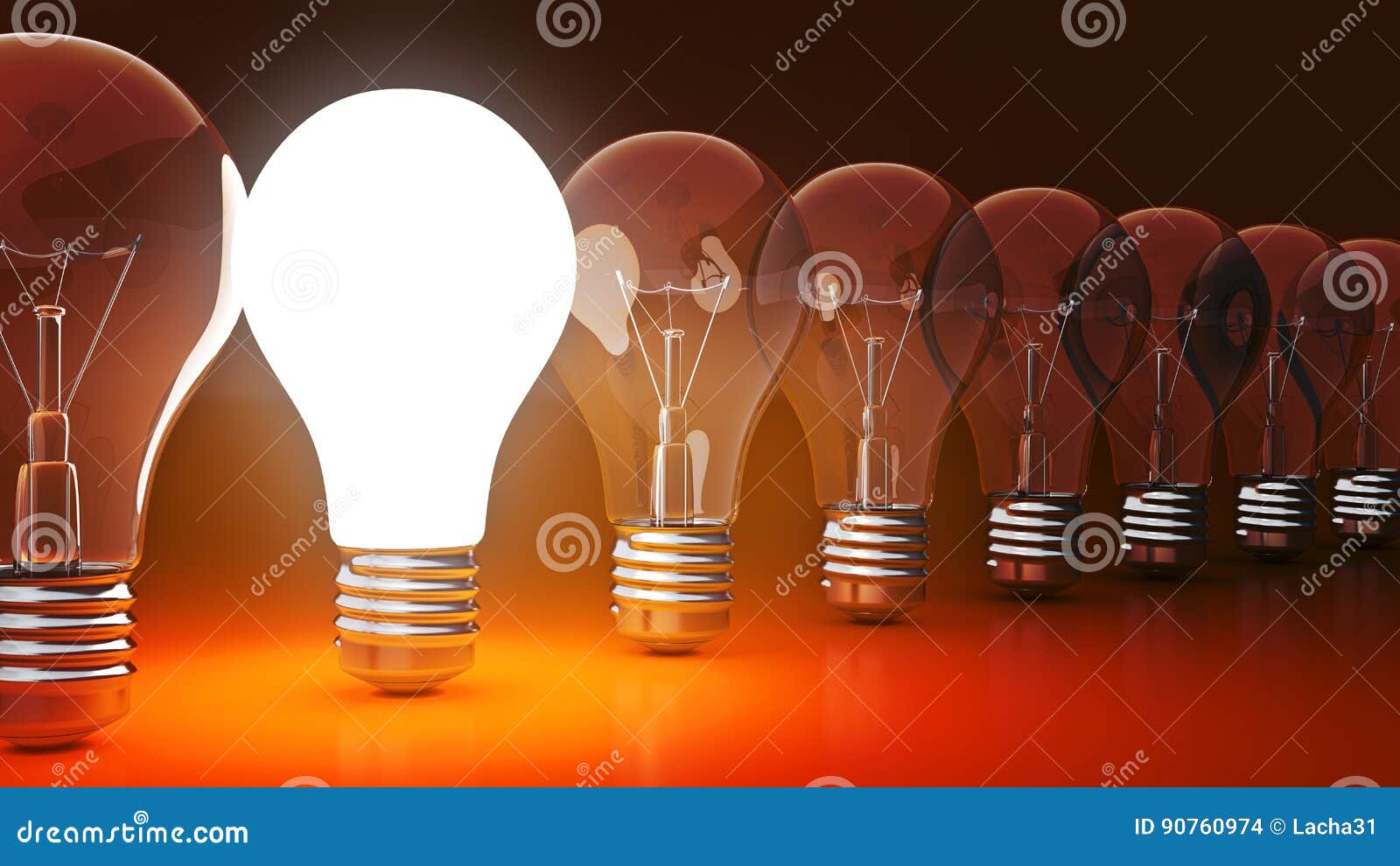 Simple light bulbs. stock illustration. Illustration of ecology - 90760974