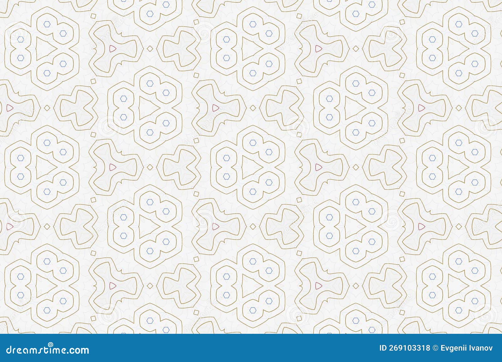 Simple Light Symmetrical Geometric Background for Design and Decoration ...
