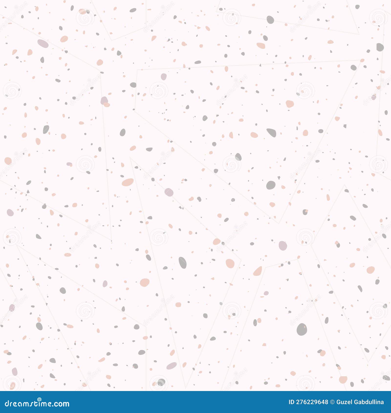 Light Terrazzo Stone Texture Seamless Pattern Background Vector ...