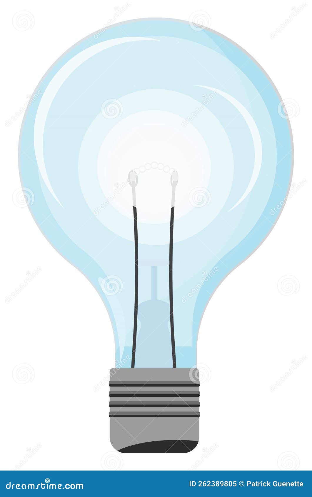 Simple Lightbulb Logo Cartoon Vector | CartoonDealer.com #113538585