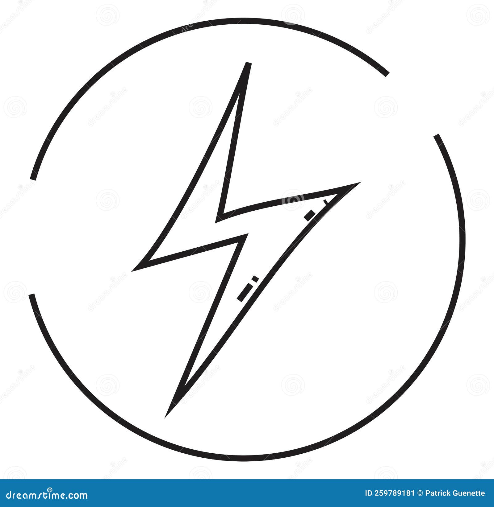 Simple Lightning, Icon Icon Stock Vector - Illustration of design ...
