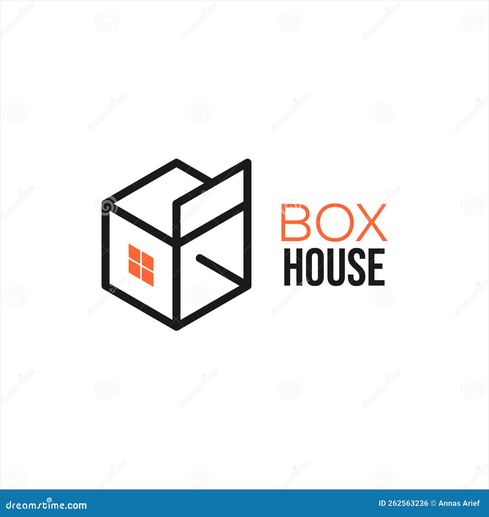 Simple House Logo Design Template Industry Idea Stock Vector ...