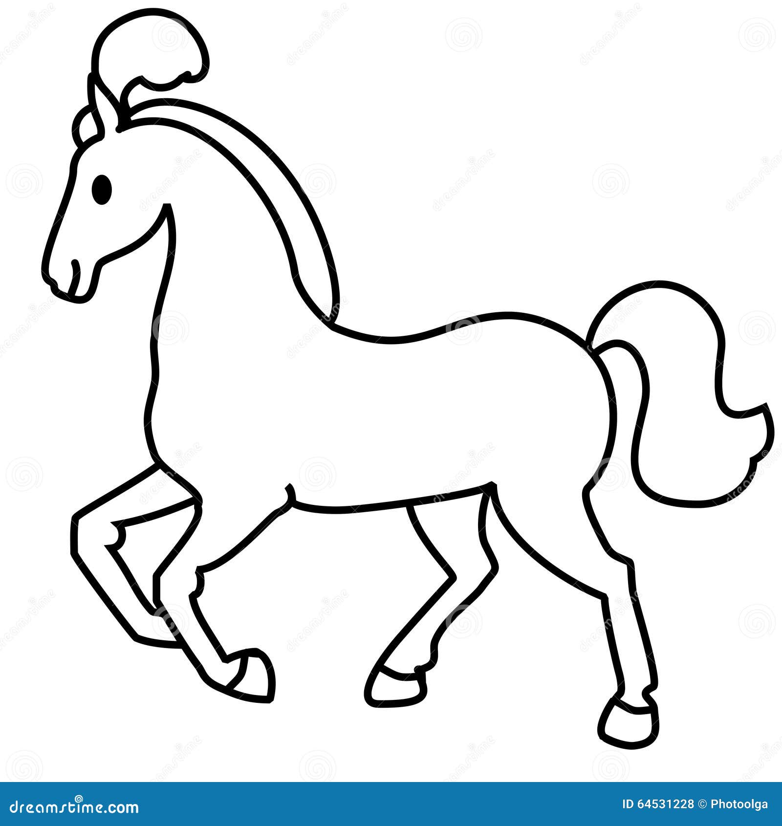 A Kind Robot Gives A Gift To A Little Girl. The Friendship Of A Robot ...