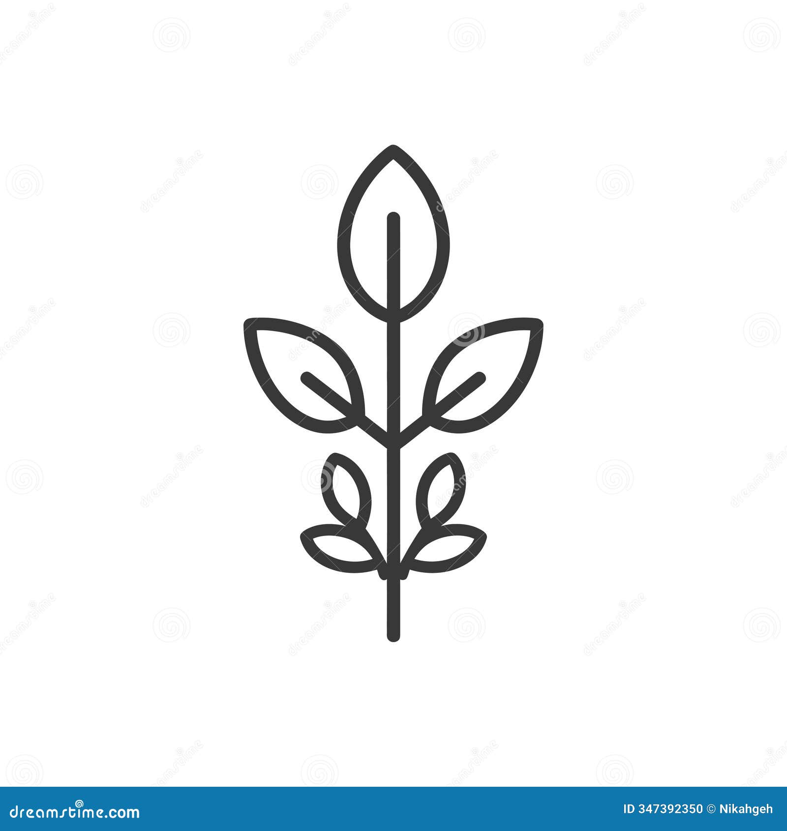 Simple Sprout Grow From Circle Orbit Logo Cartoon Vector ...