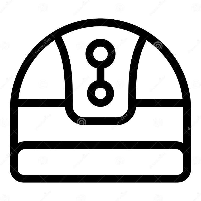 Engineer Hard Hat Representing Construction and Safety Icon Stock ...