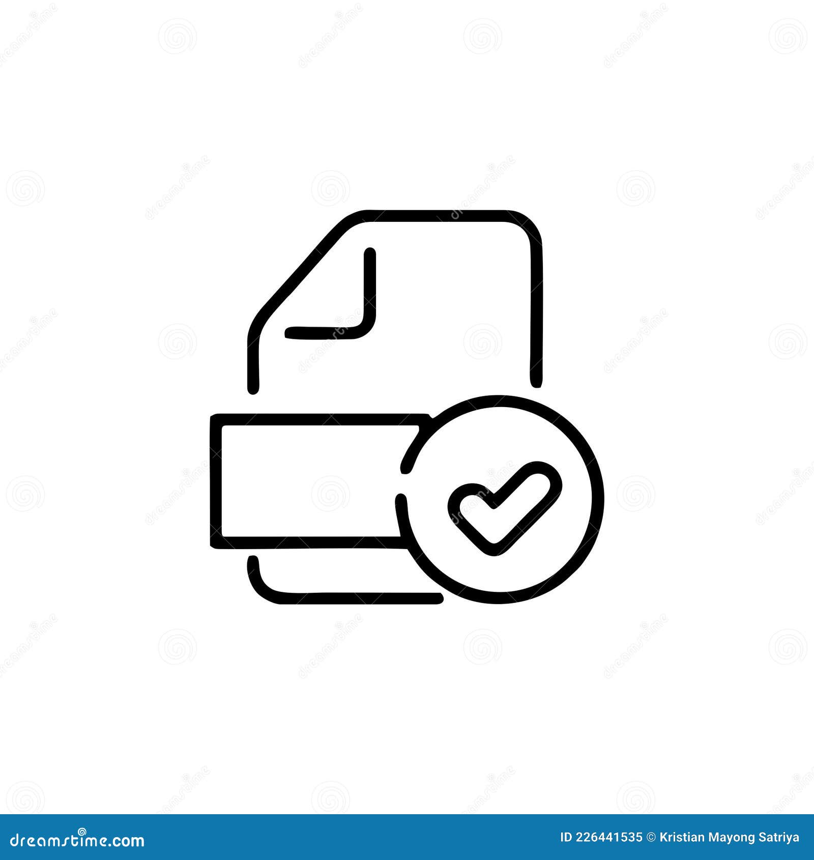 Simple Save Pdf Files Line Icon Vector Image Stock Vector ...
