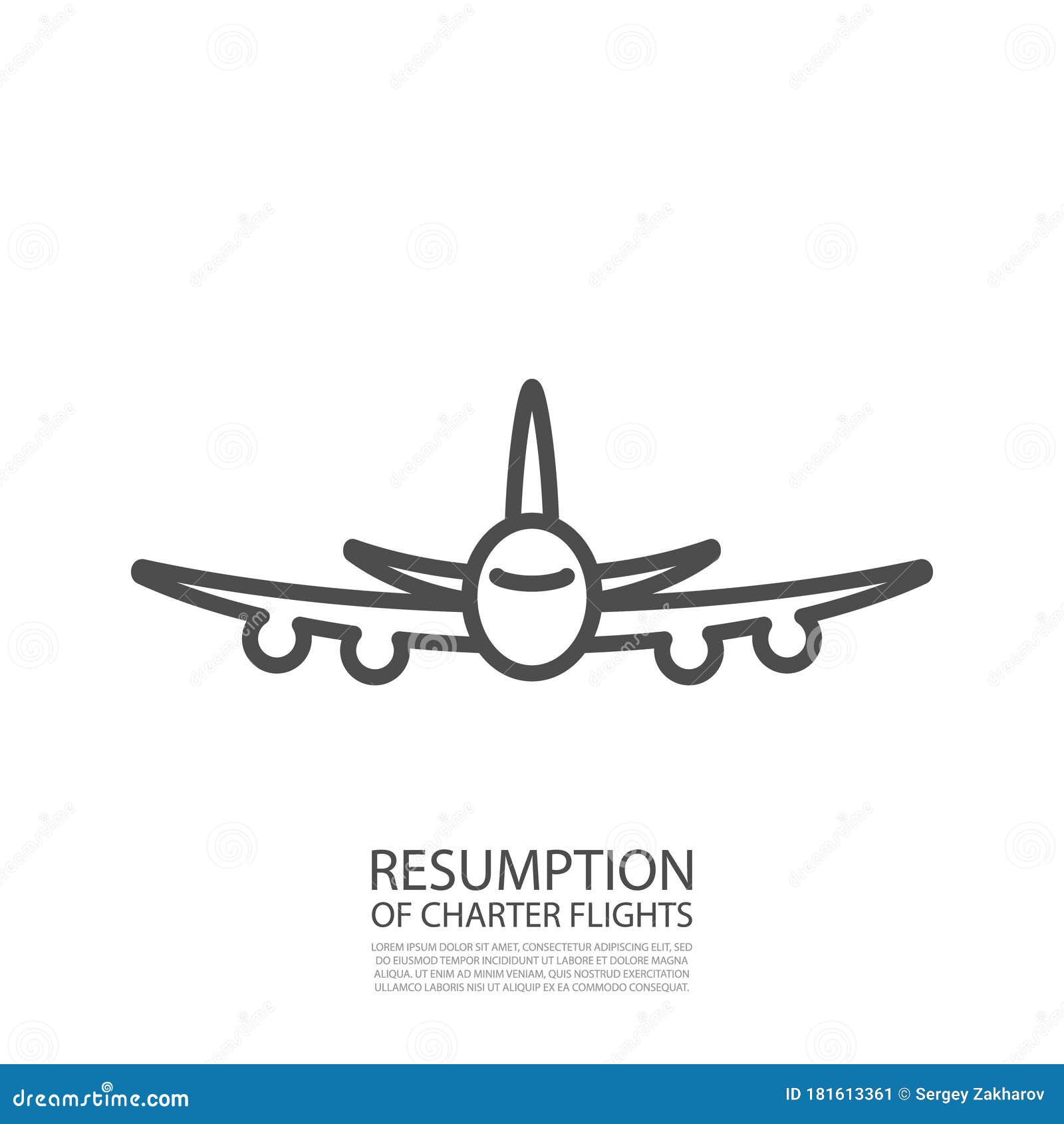 Linear Charter Icon From Delivery And Logistic Outline Collection. Thin ...