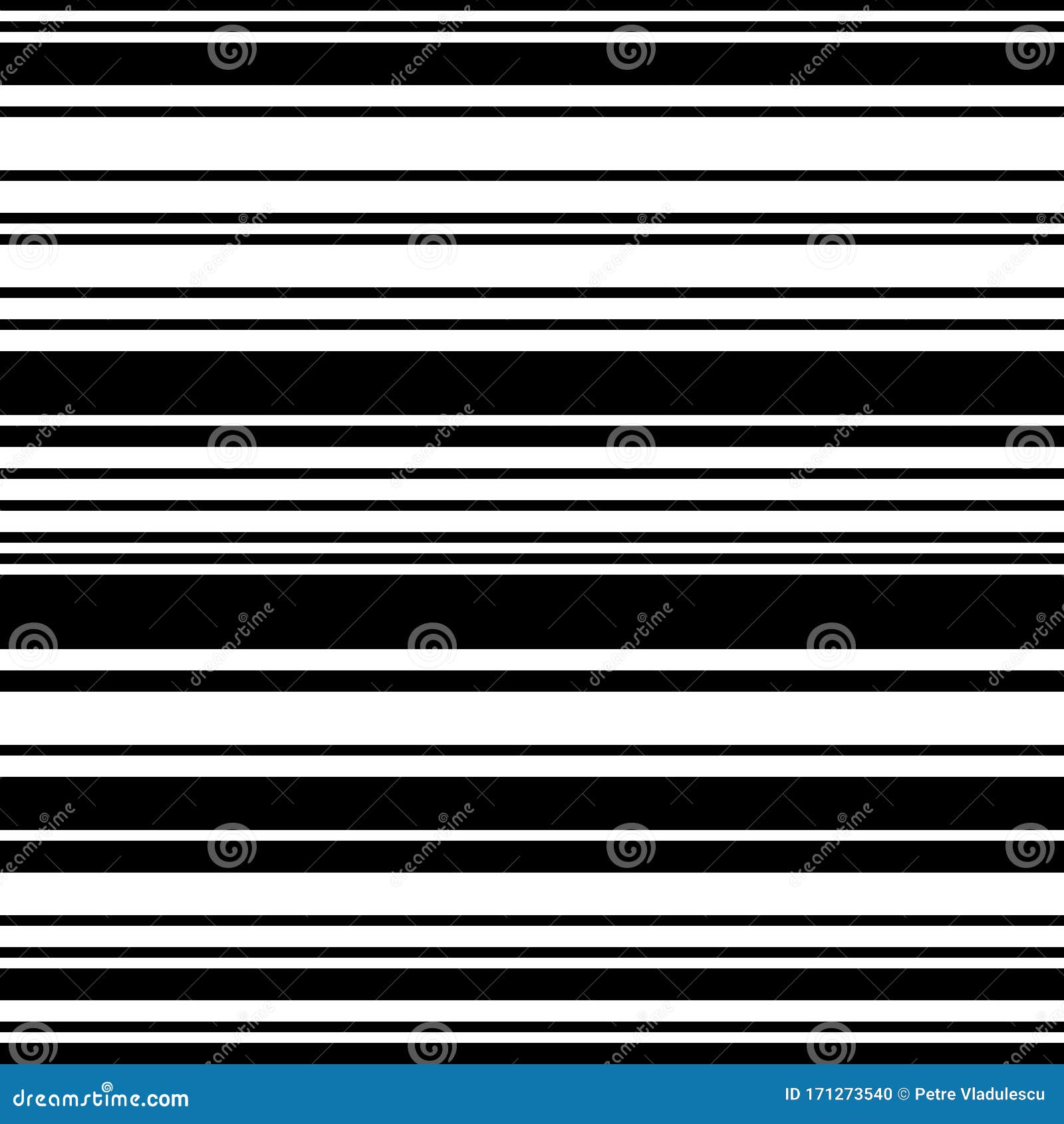 Simple Linear Seamless Horizontal Pattern Stock Vector - Illustration ...