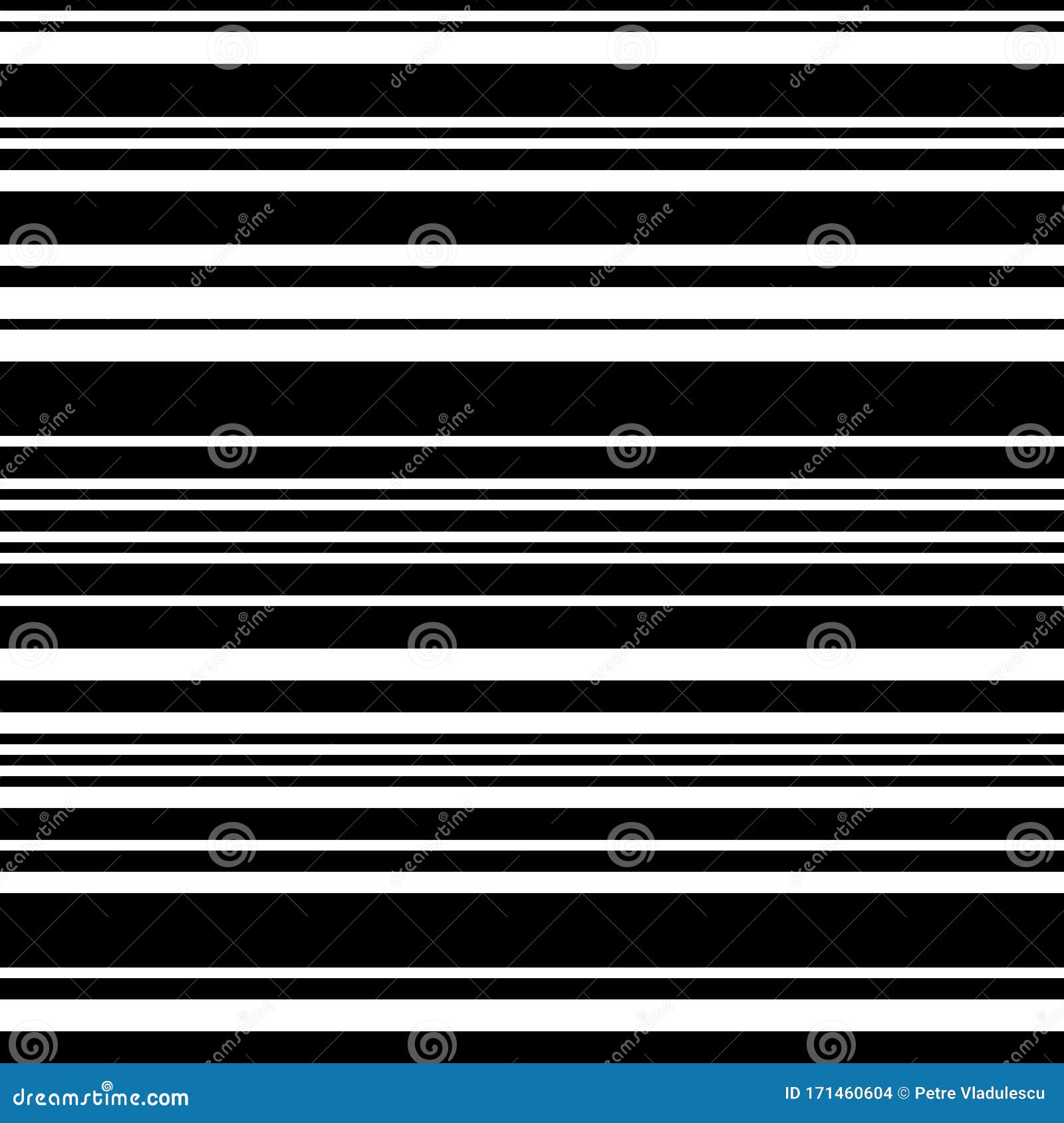Simple Linear Seamless Horizontal Pattern on White Background. Stock ...