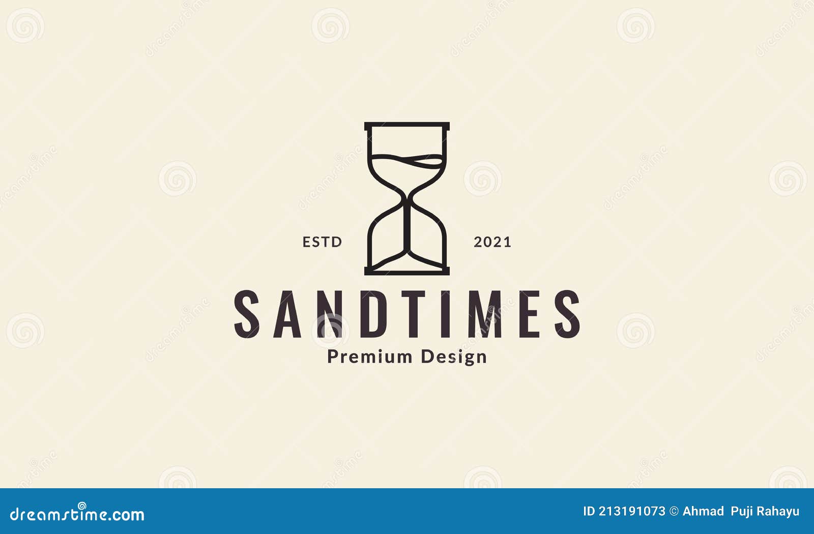 Simple Lines Hourglass Logo Symbol Vector Icon Illustration Design ...