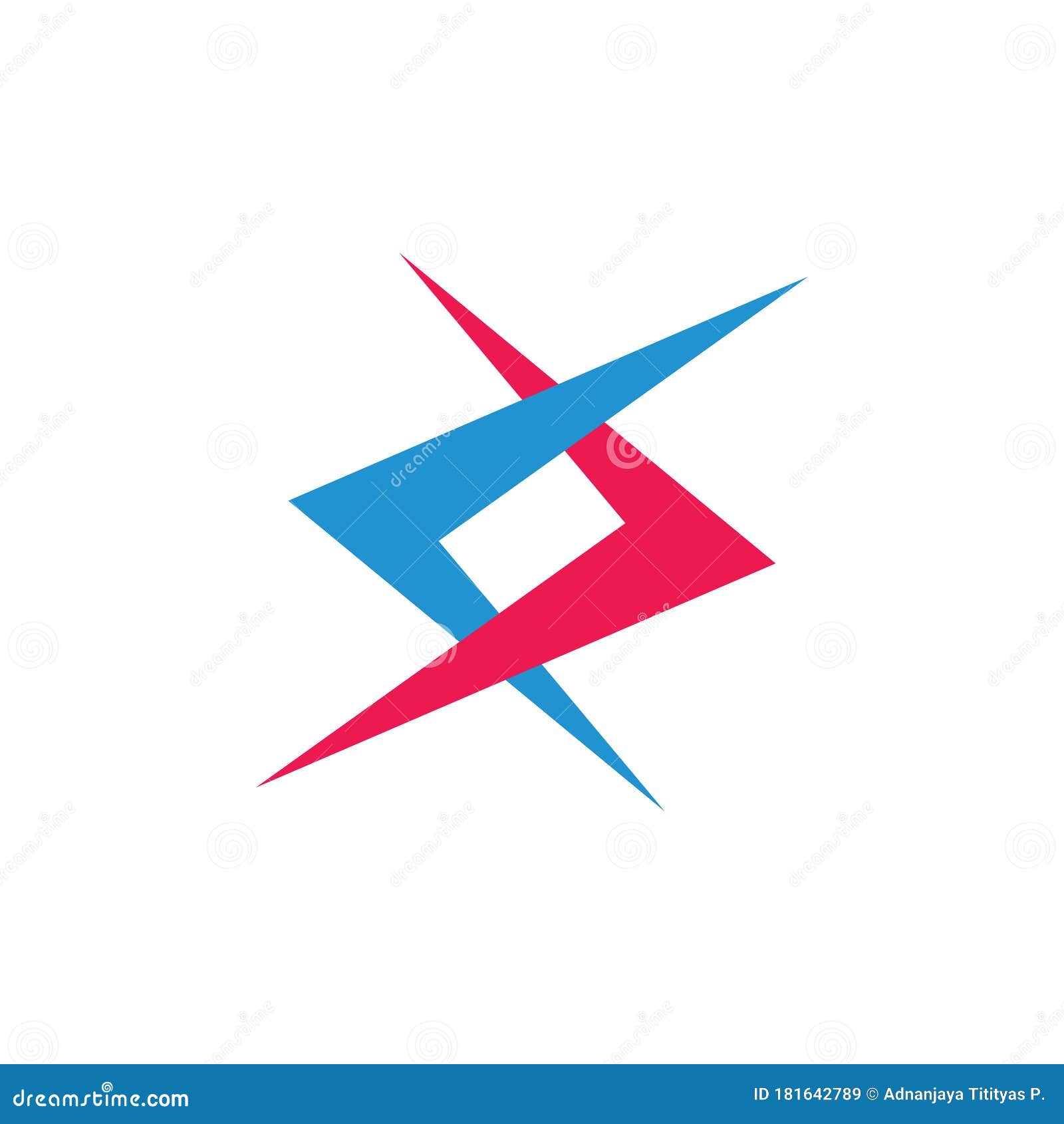 Simple Linked Arrows Colorful Logo Vector Stock Vector - Illustration ...