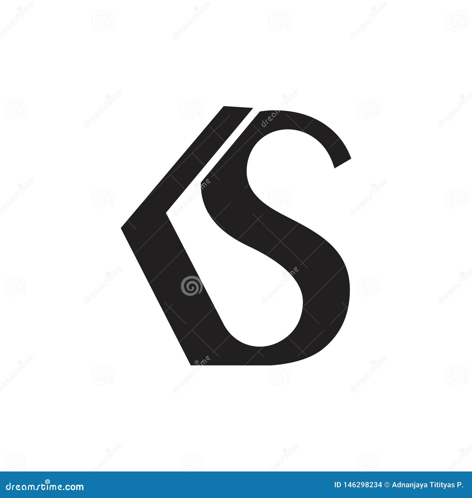 Simple Linked Letter Ks Logo Vector Stock Vector - Illustration of ...