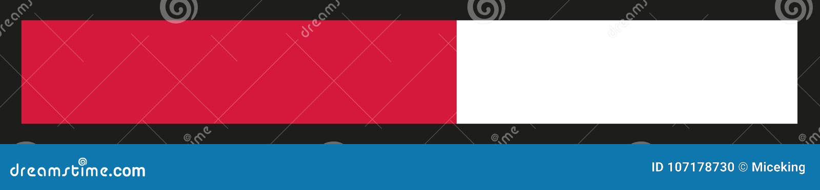 Simple Loading bar stock vector. Illustration of loading - 107178730