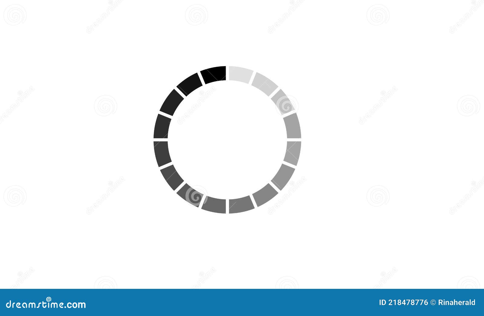 Simple Loading Round Black Icon Design White Background Stock Vector ...