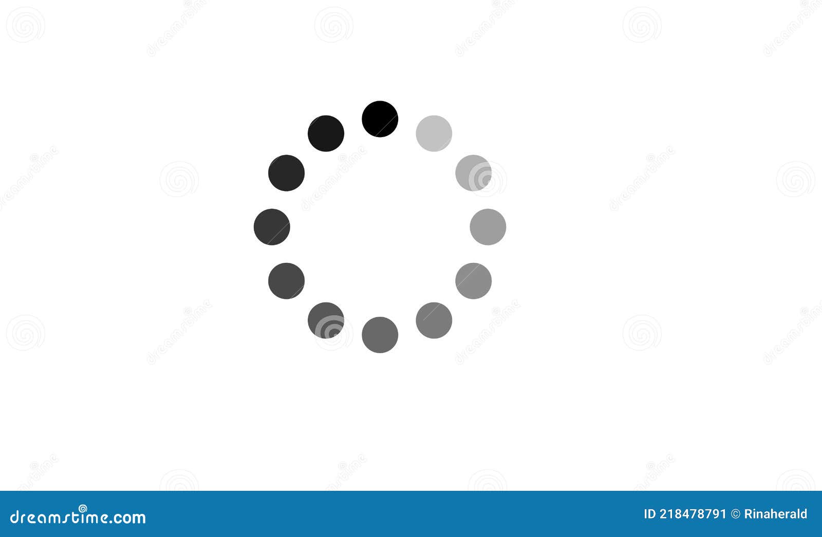 Simple Loading Round Black Icon Design White Background Stock Vector ...