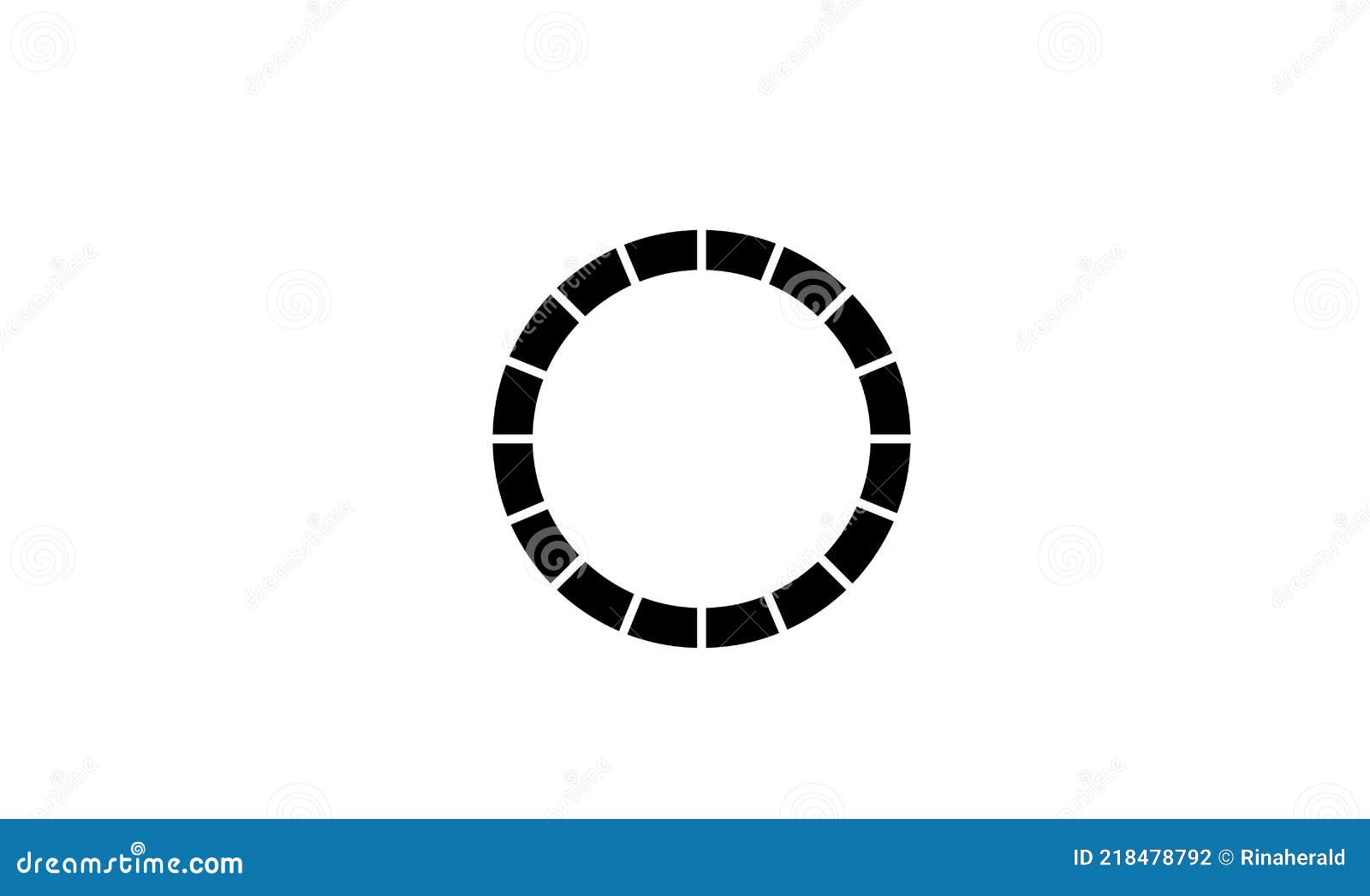 Simple Loading Round Black Icon Design White Background Stock Vector ...