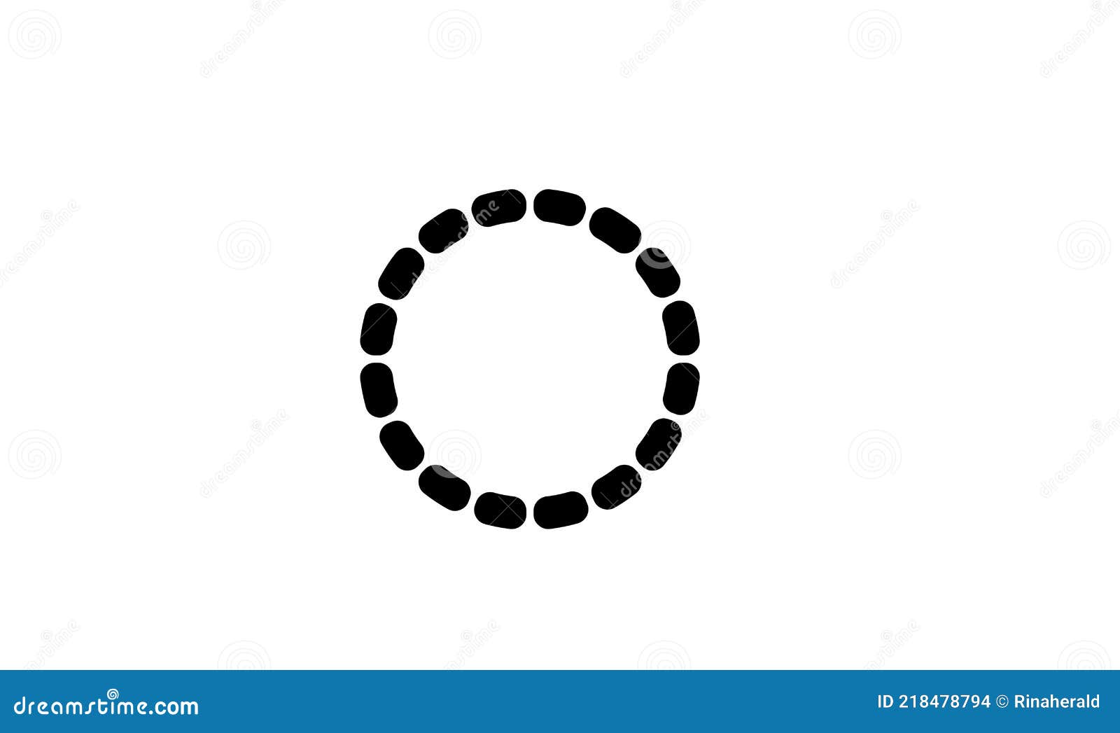 Simple Loading Round Black Icon Design White Background Stock Vector ...