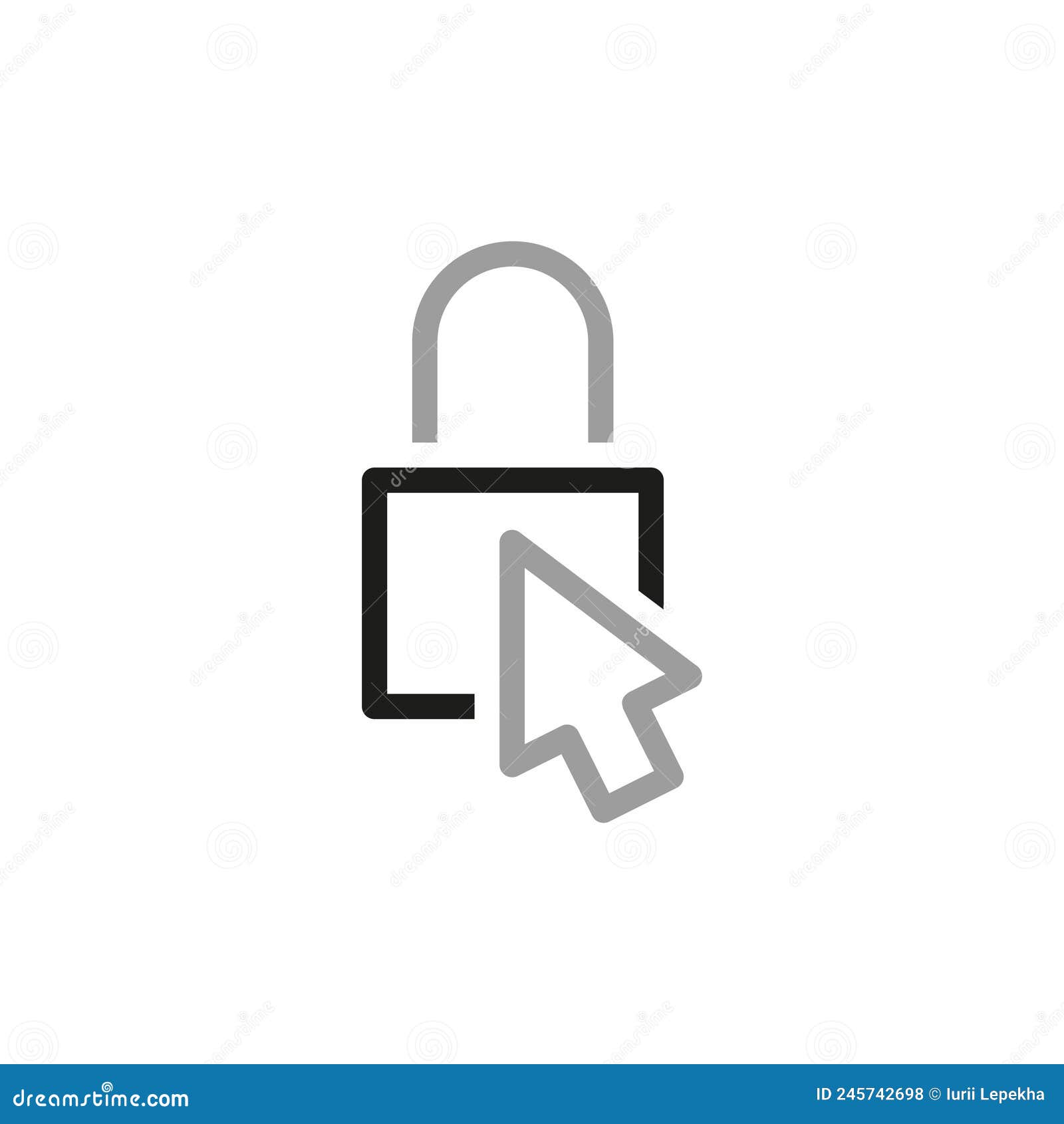 Simple Locks Related Vector Line Icons. Lock for Security. Vector ...