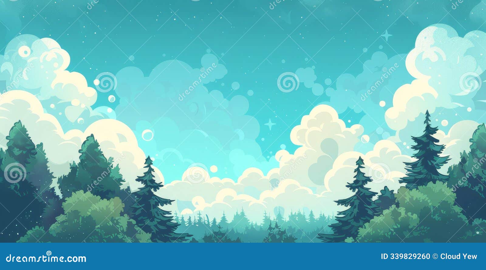 Simple Lofi Background with a Calming Pattern Layout. Stock ...
