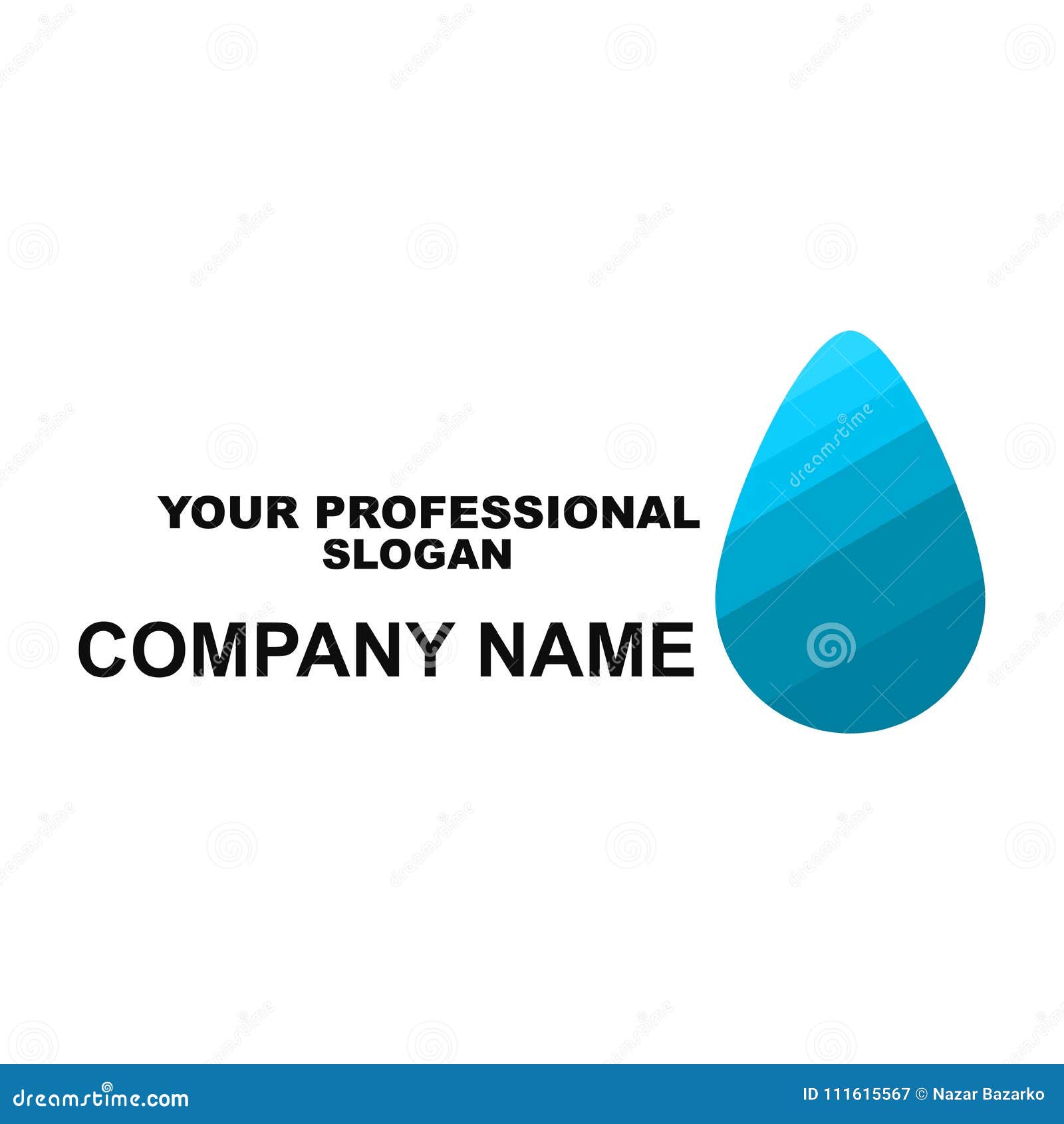 Simple logo. Drop. Vector stock illustration. Illustration of droplet ...