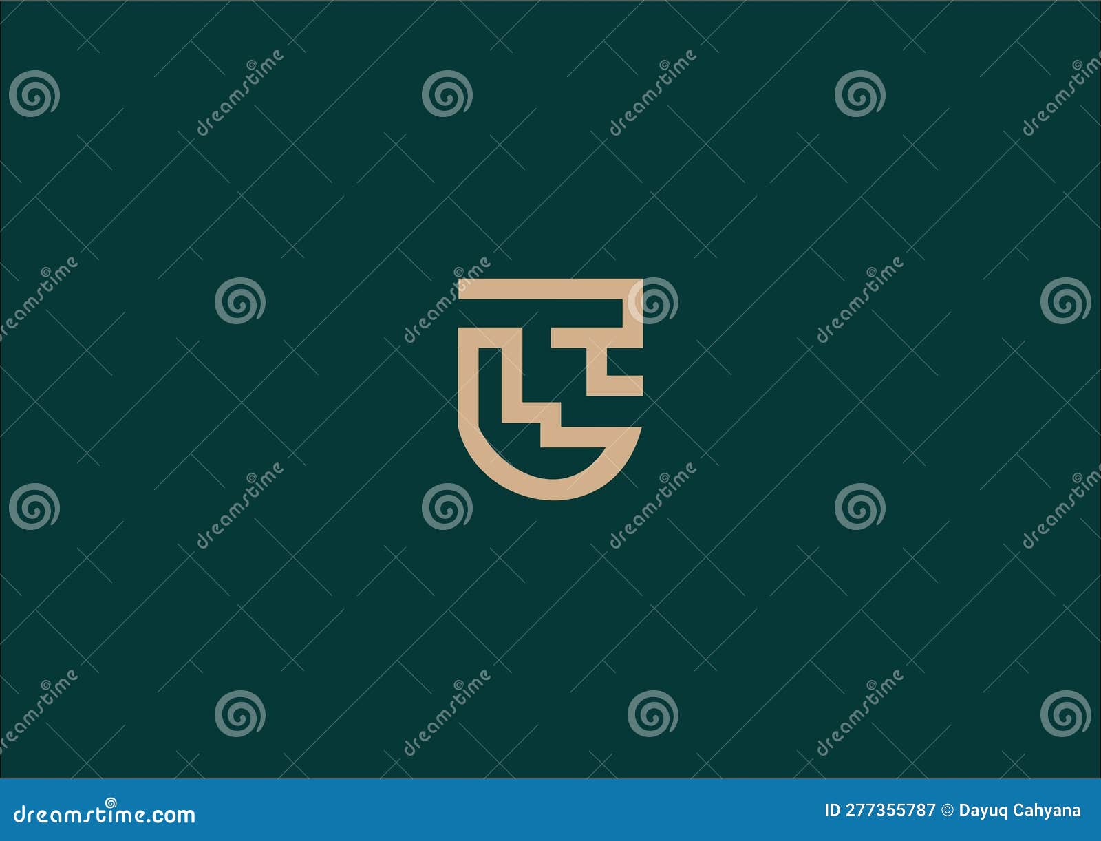 A Simple Logo with Letters R and T Stock Illustration - Illustration of ...