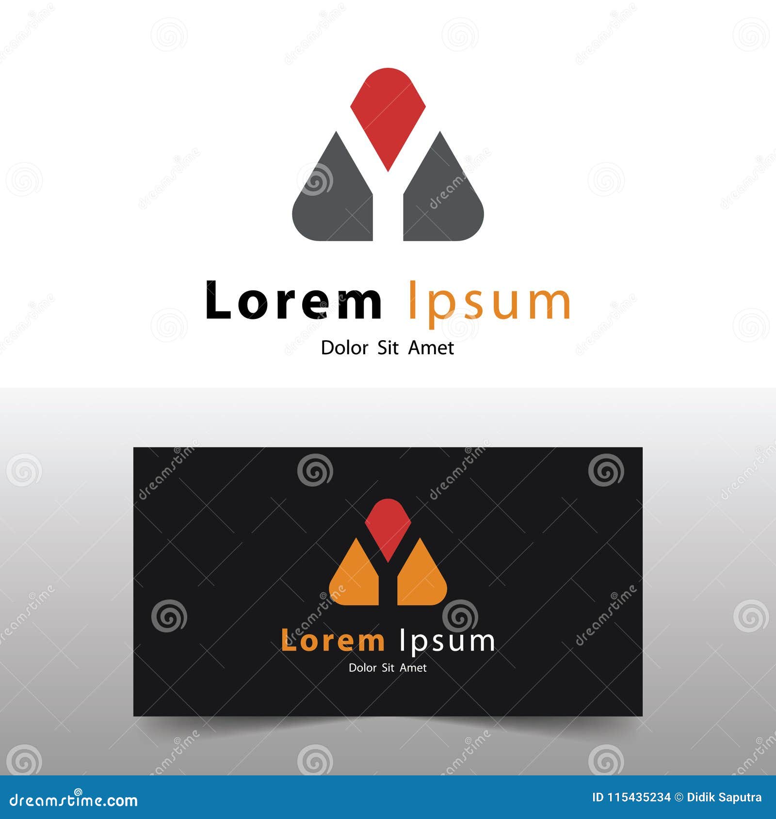 Simple Logo in a Modern Style. Abstract Logo Stock Vector ...