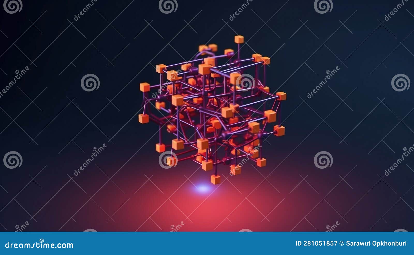 Simple Logo Technology Human-computer Connection. AI Generative Stock ...