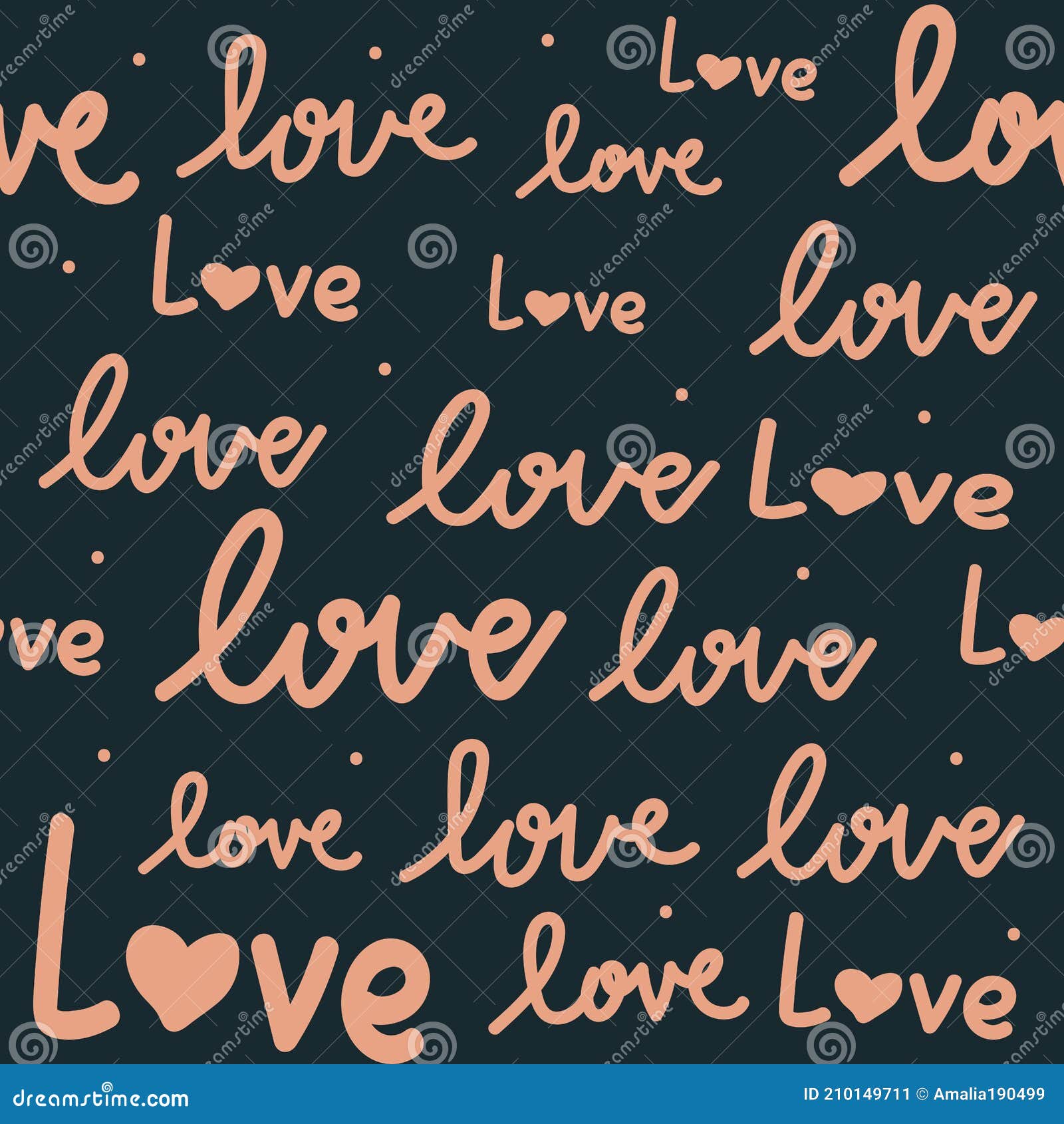 Love Cursive Wallpaper