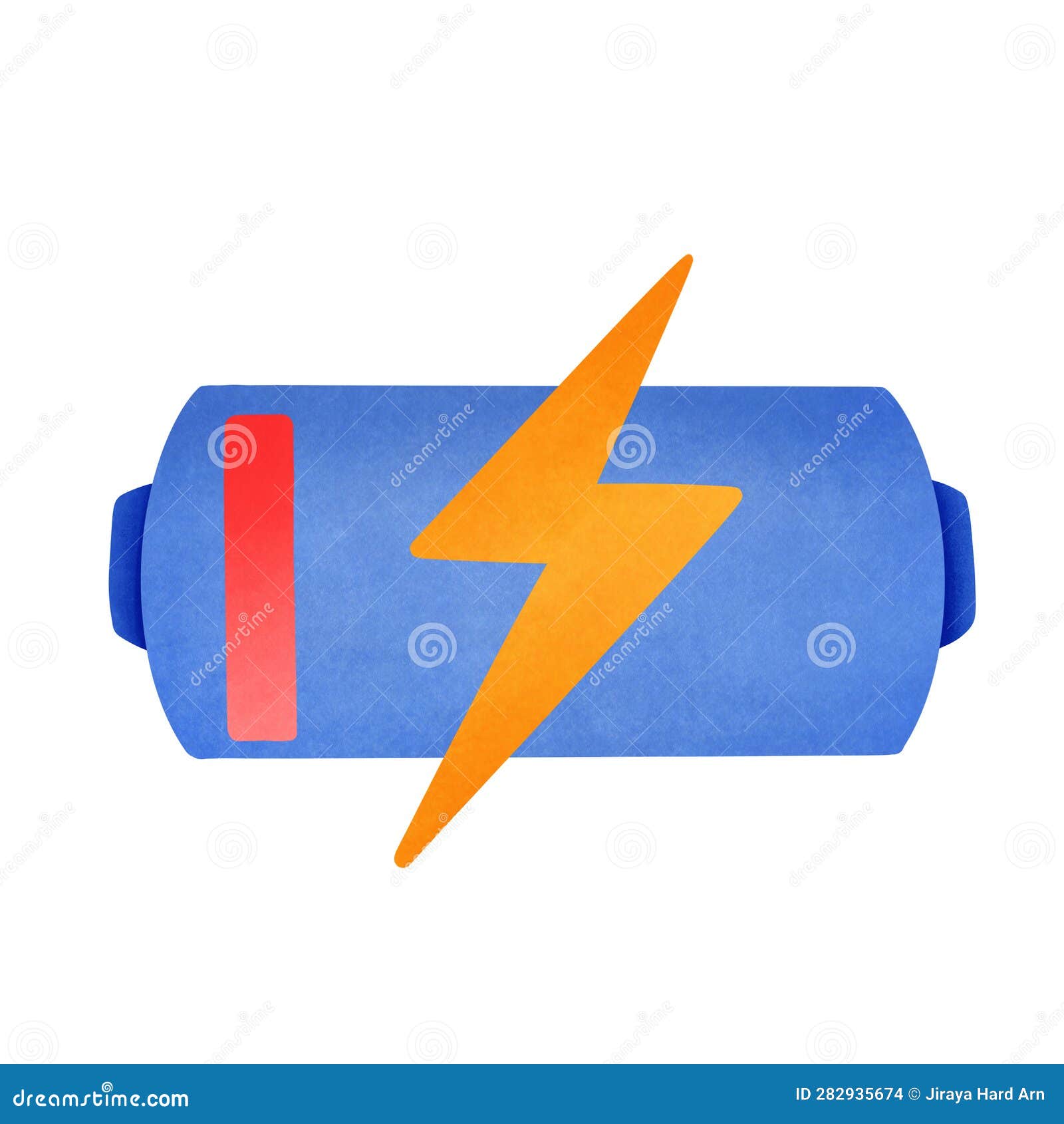 Simple Low Battery Charging Technology Devices Stock Photo ...