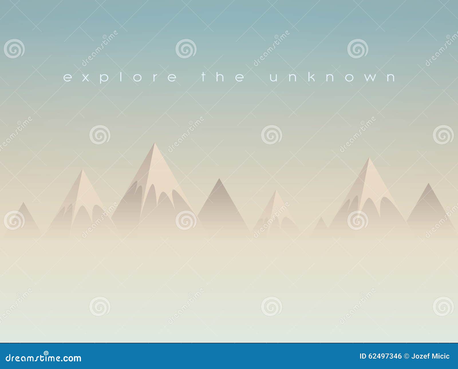 Simple Low Poly Mountains Landscape Vector Stock Vector - Illustration ...