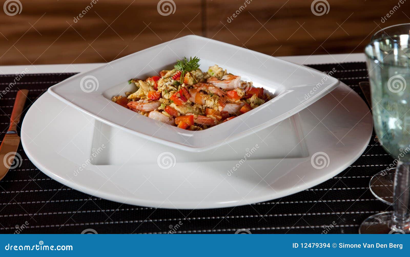 Simple lunch stock photo. Image of shrimp, lunch, dinner - 12479394