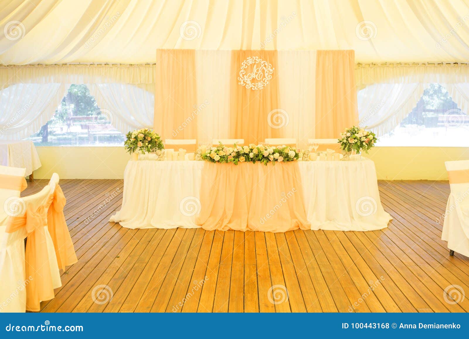 Simple but Luxury Rich Table Setting for a Wedding Celebration I Stock ...