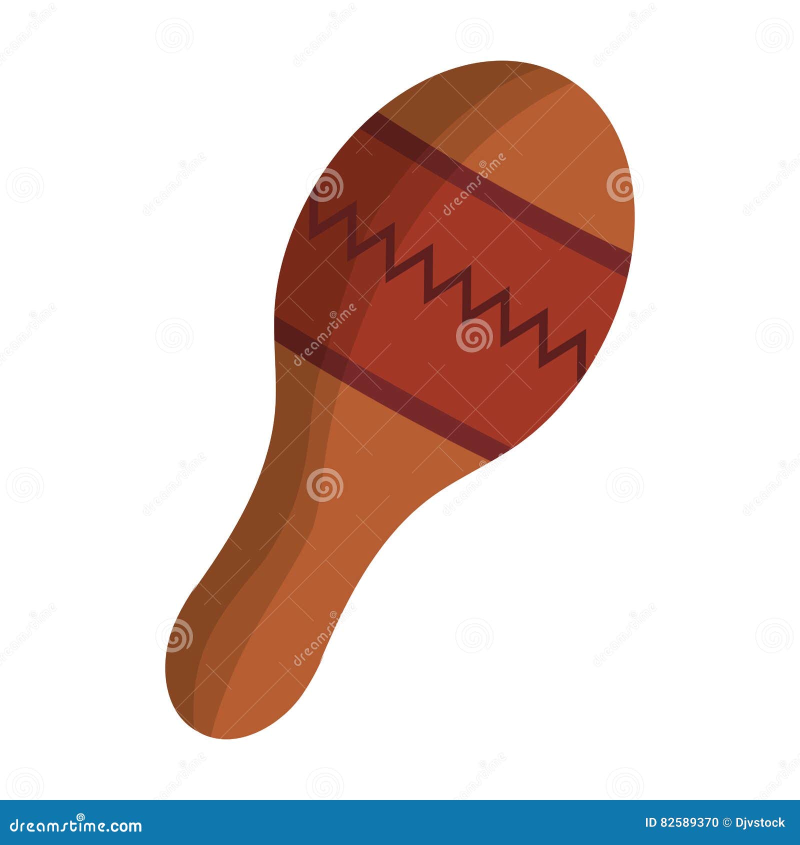 Simple maracas icon image stock vector. Illustration of inspiration ...