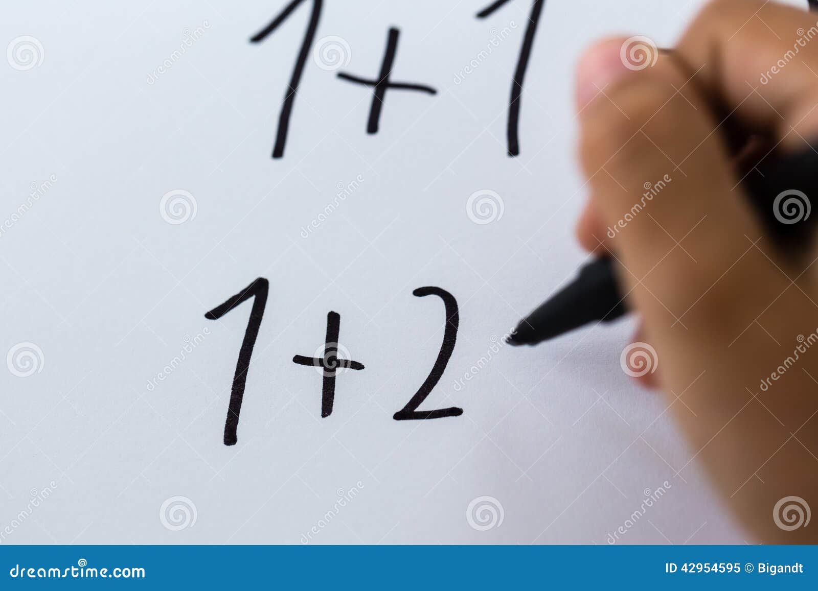 Simple math stock image. Image of equation, practice - 42954595